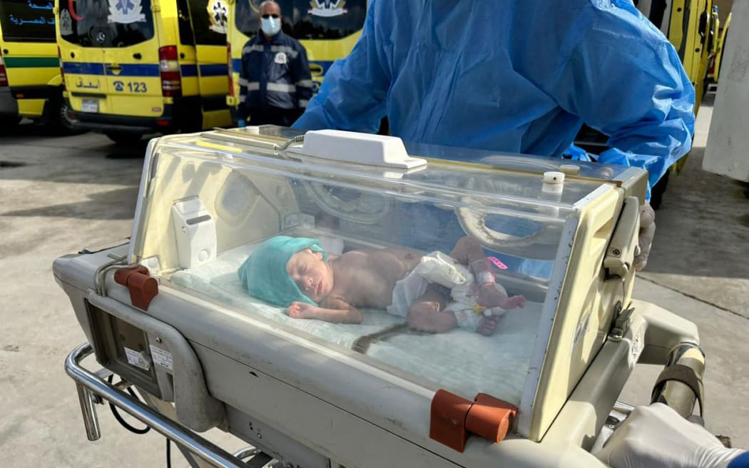 Mother of one of 28 Gaza babies moved to Egypt recounts her ordeal ...