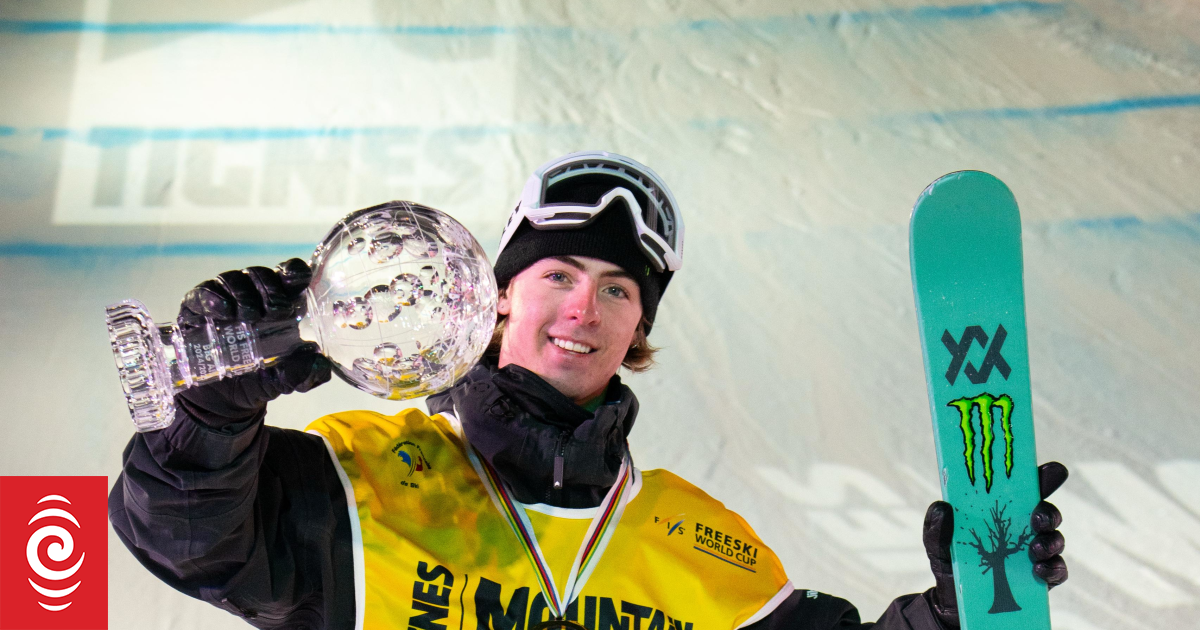 Luca Harrington makes history as NZ's first freeski Crystal Globe ...