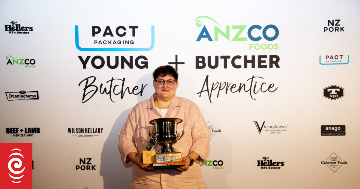 Christchurch butcher named Young Butcher of the Year | RNZ News