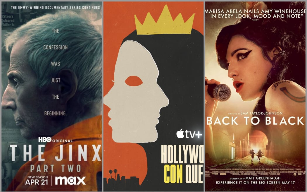Screentime: The Jinx s2, Back to Black, Hollywood Con Queen | RNZ
