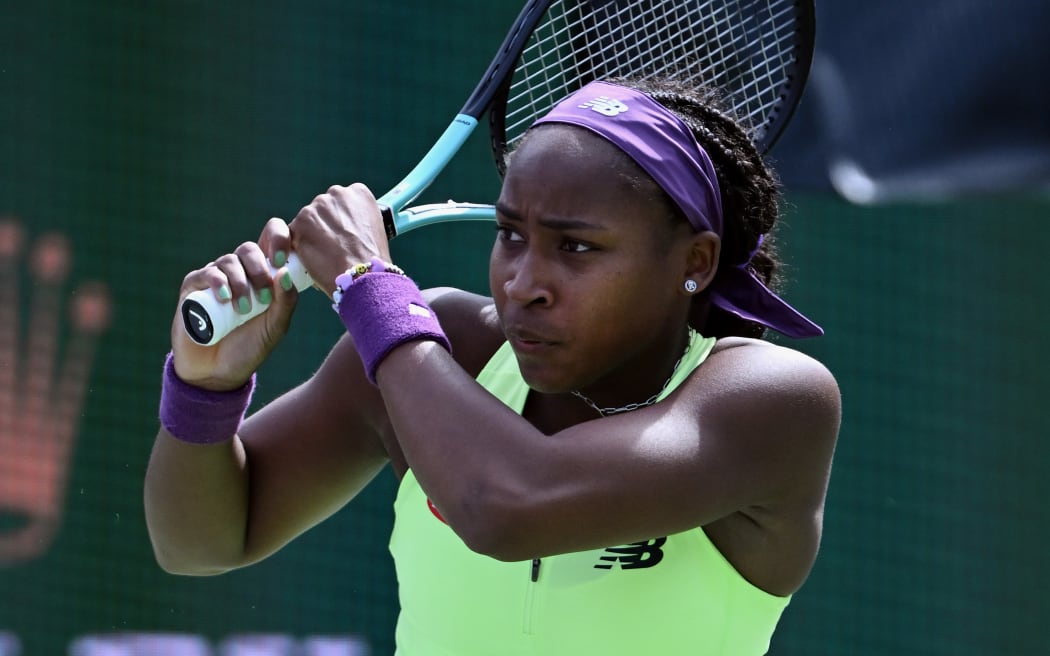 Gauff rides highs and lows to win first WTA Finals trophy | RNZ News
