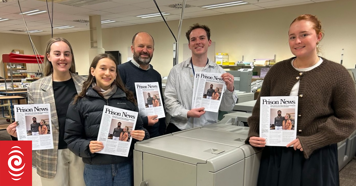 Students hope new prisoners' newsletter 'removes some stigma' | RNZ News