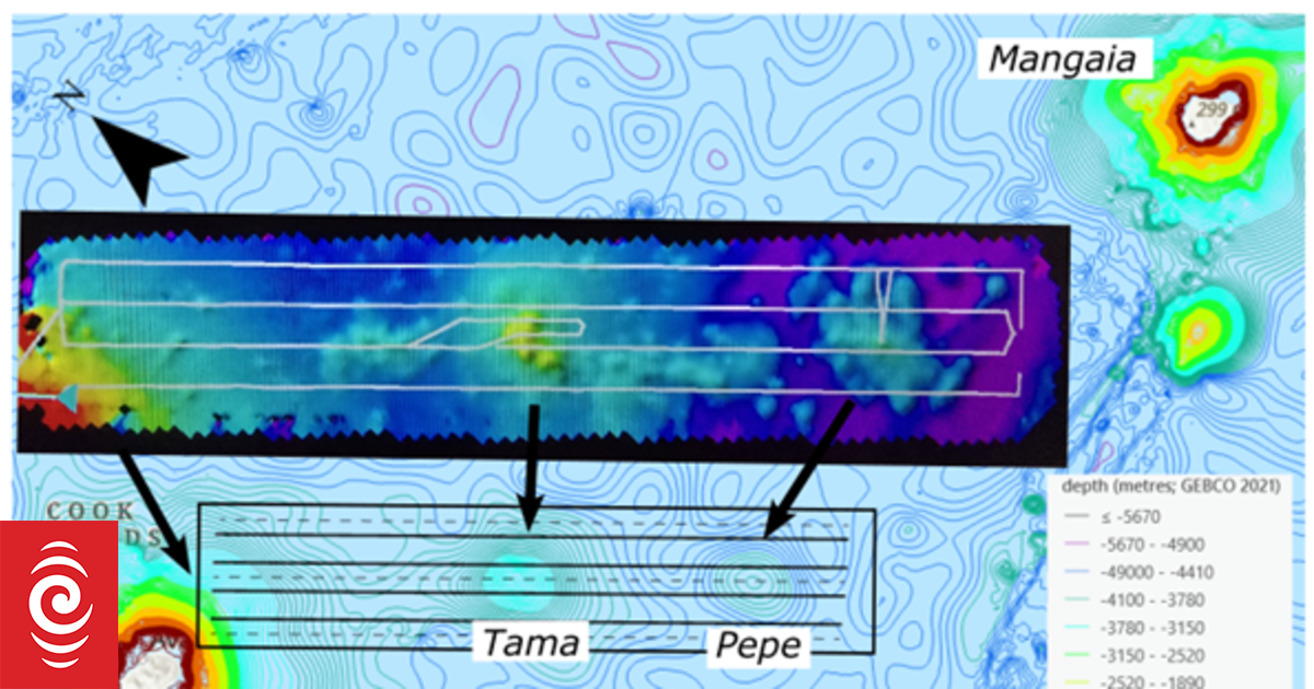 Researchers find active volcanic hotspot in Cook Islands seabed | RNZ News