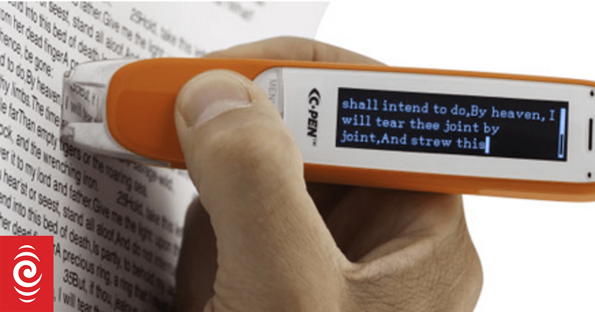C-Pen reader helping people with dyslexia | RNZ