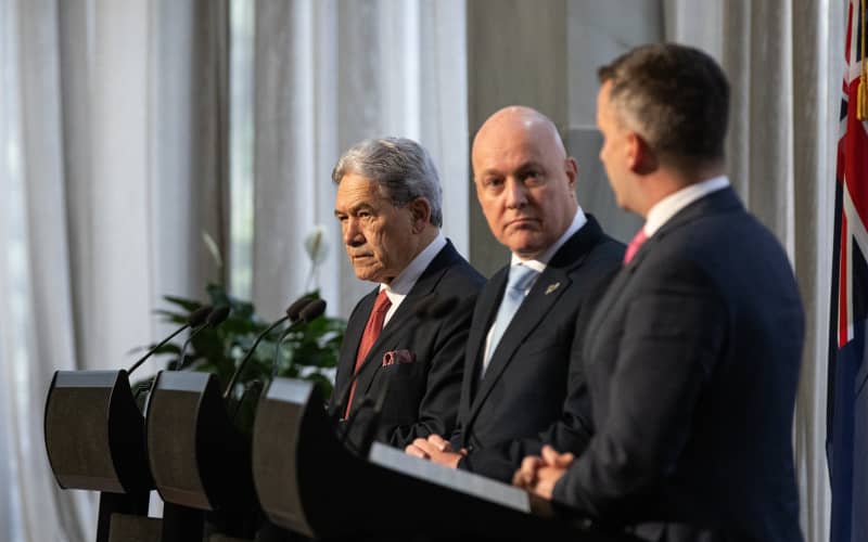 Christopher Luxon insists coalition strong despite NZ First, ACT stoush ...