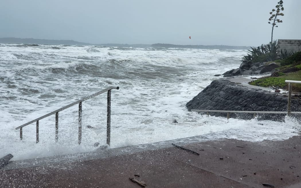 Cyclone Gabrielle in pictures: Flooding and trees downed across ...