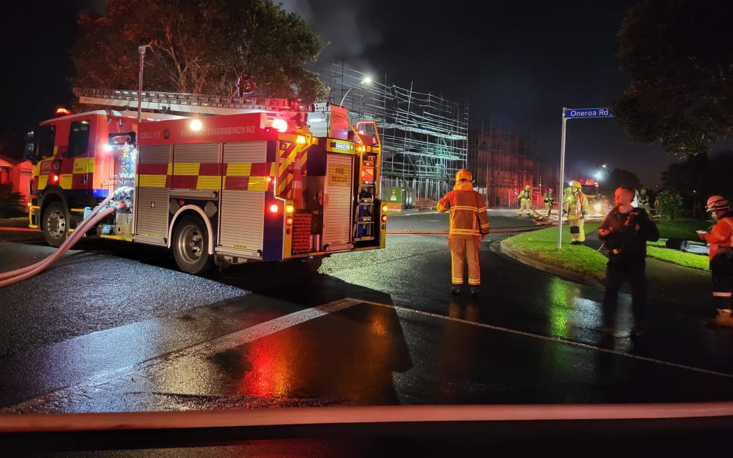 Fire at controversial Kainga Ora development treated as suspicious | RNZ
