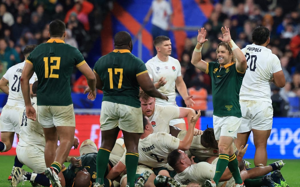 Rugby World Cup live updates: Springboks vs England | RNZ News