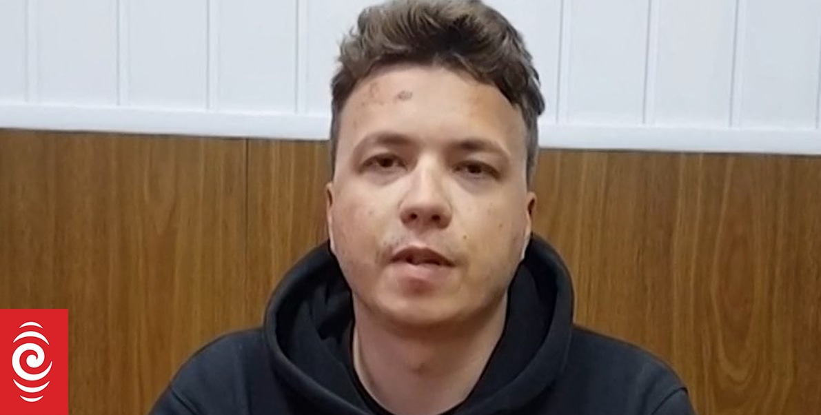Roman Protasevich: Journalist appears on state television | RNZ News