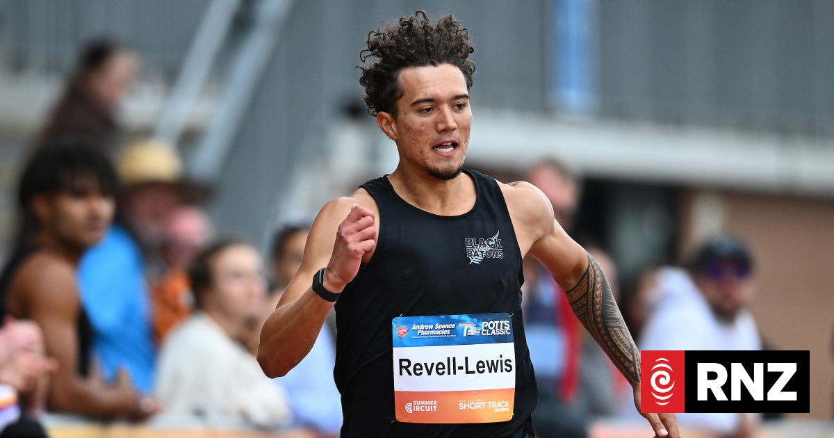 Kiwi sprinter Lex Revell-Lewis lowers national 400 metres record at ...