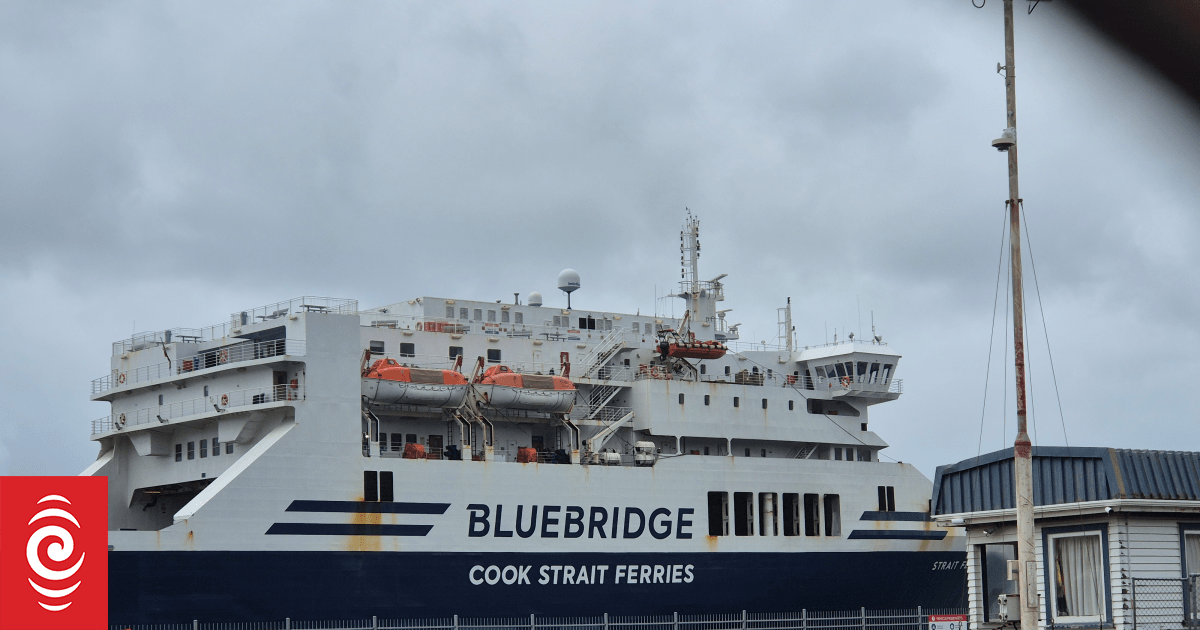 Strong winds force Cook Strait ferry cancellations | RNZ News