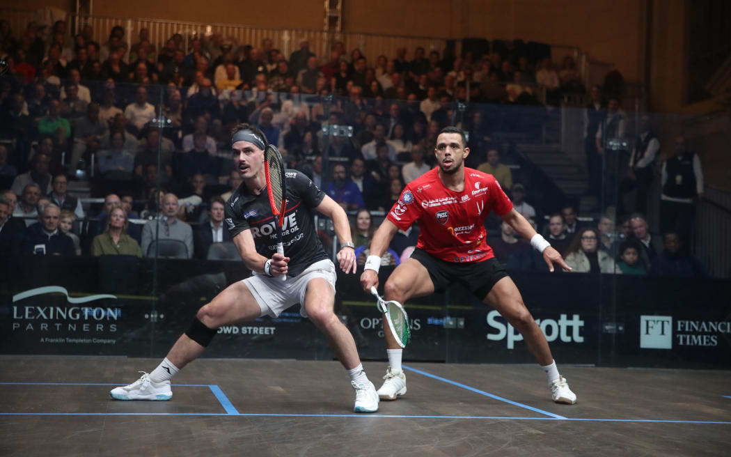 World squash number one denies Paul Coll maiden title in quick fashion ...