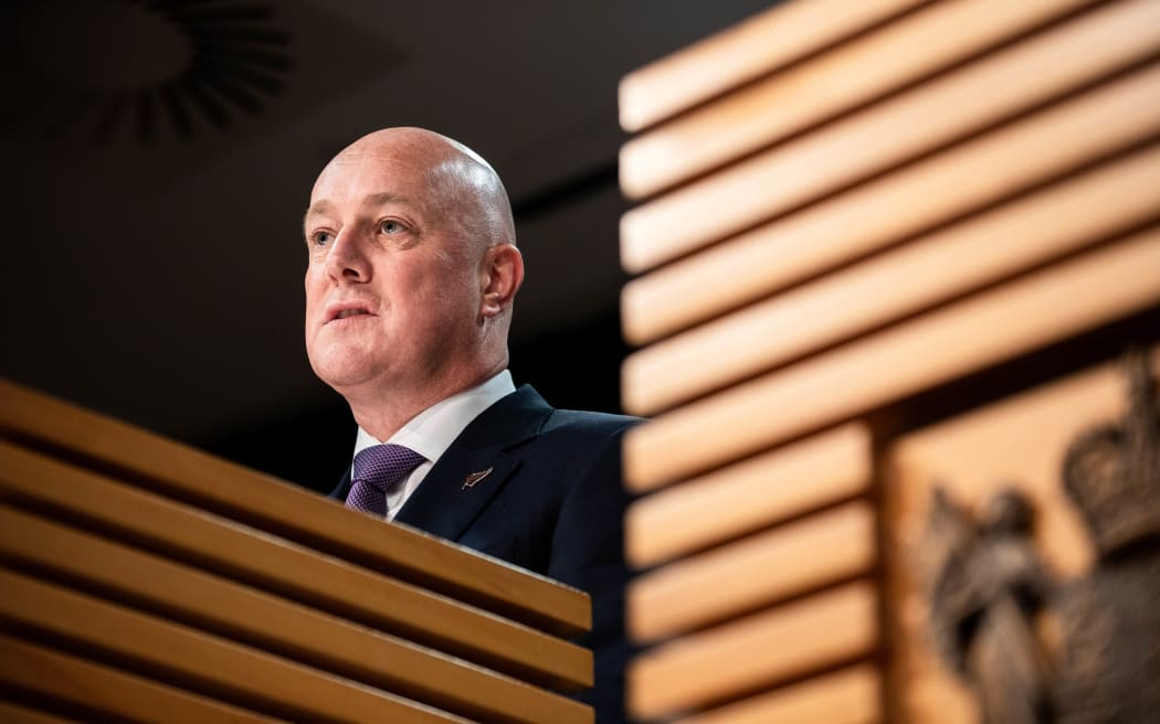 Watch: PM Christopher Luxon speaks at first post-Cabinet press conference | RNZ News