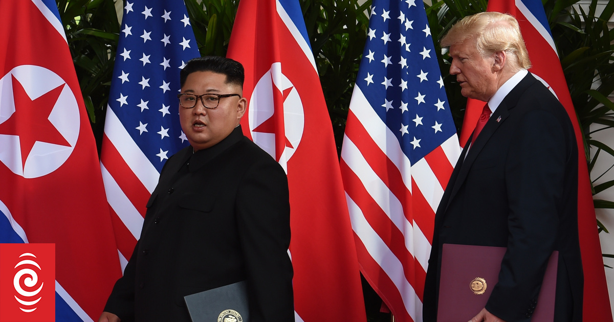 Trump, Kim sign denuclearisation agreement | RNZ News