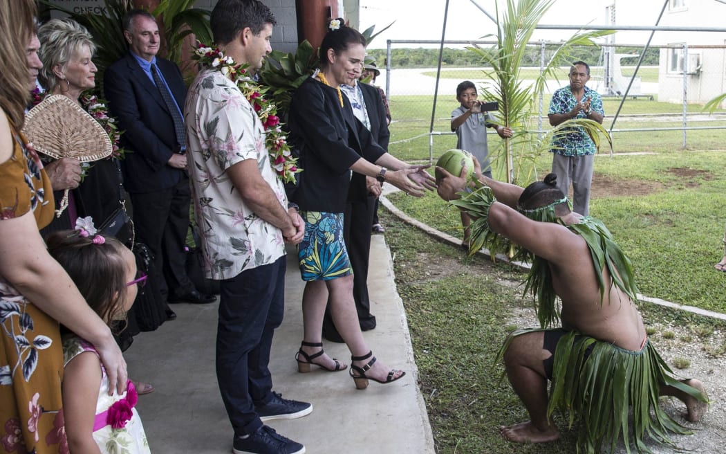 PM's Pacific Island trip becomes a family reunion | RNZ News
