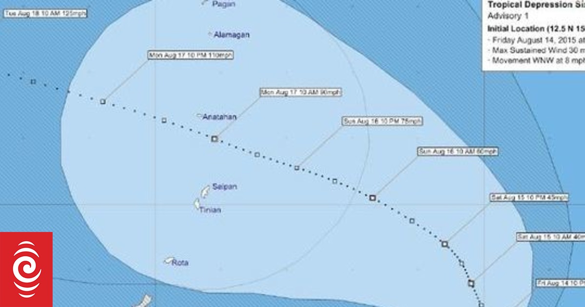 Guam and CNMI on tropical storm watch | RNZ News