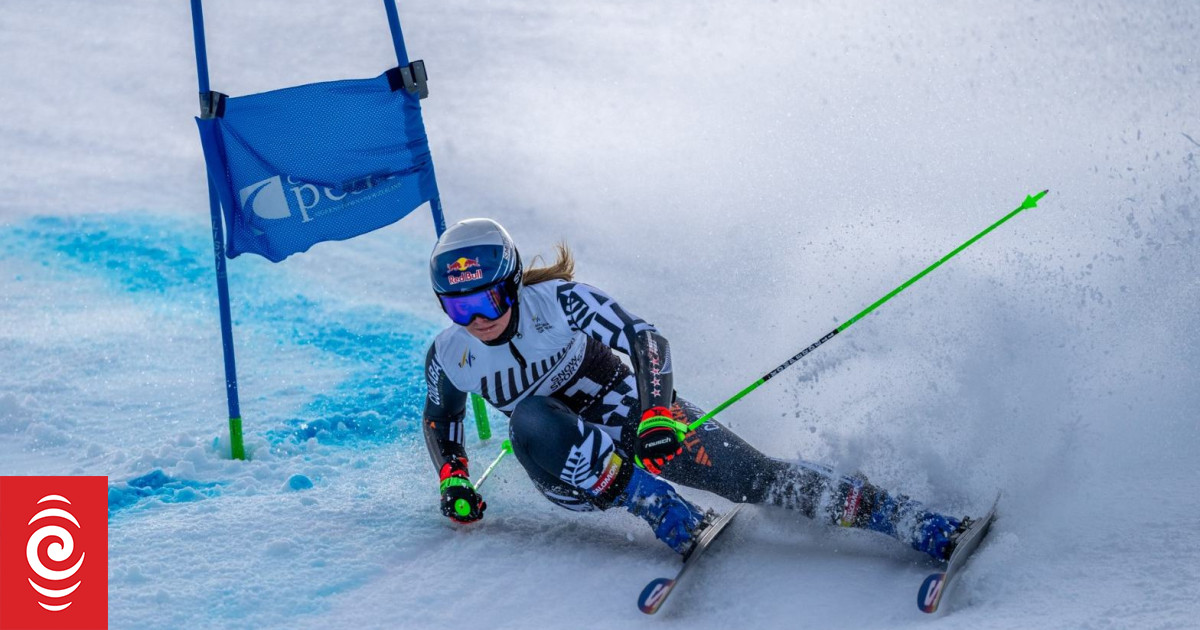 New Zealand ski racer places third at World Cup giant slalom event ...