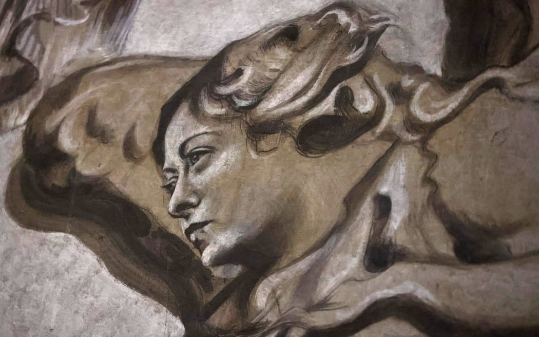Italy launches investigation as newly-restored angel painting in church ...