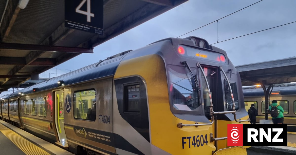 Some train services canned during rush hour in Wellington | RNZ