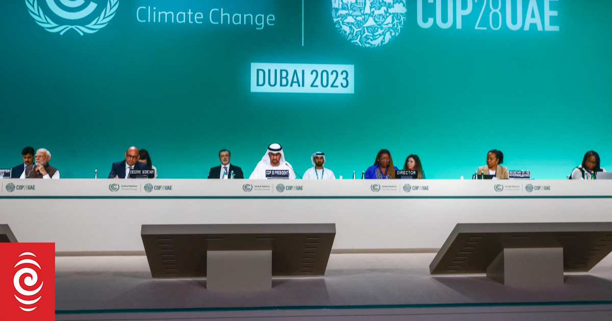 Draft COP28 agreement does not mention phasing out fossil fuels | RNZ
