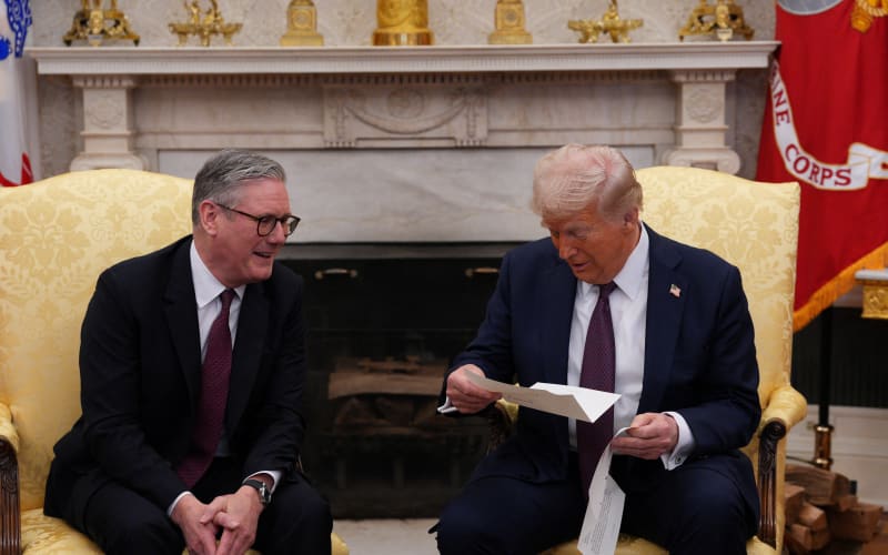 What did King Charles say in his letter to Donald Trump? | RNZ