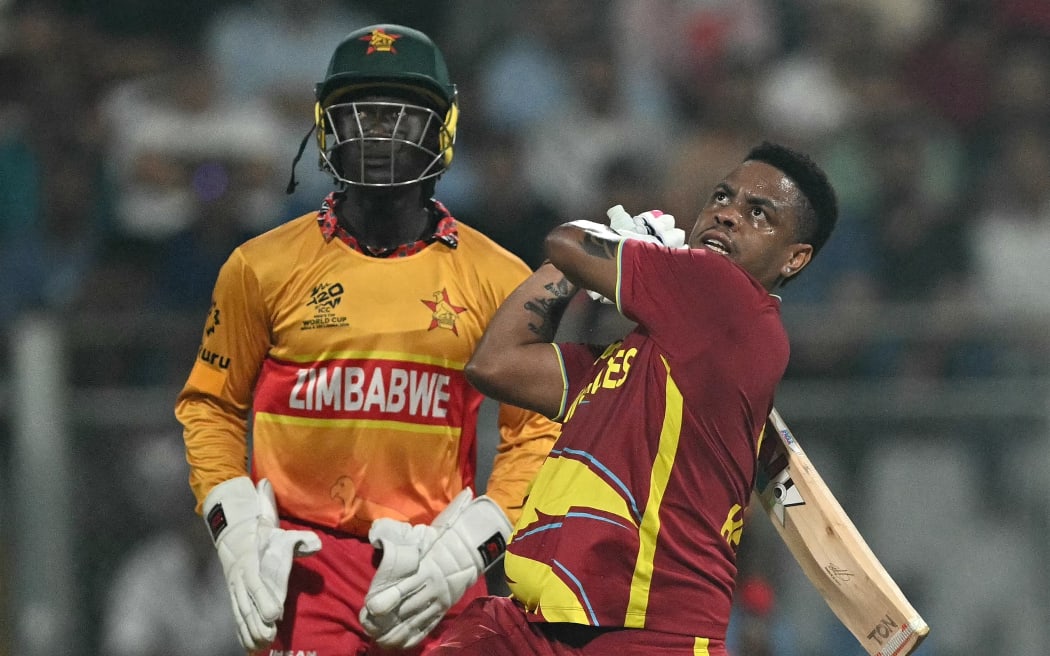 Hetmyer on fire as West Indies crush Zimbabwe at T20 World Cup | RNZ News