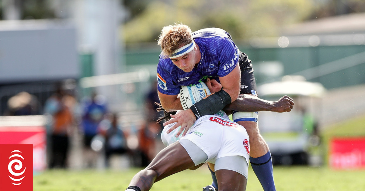 Blues win big over Fijian Drua in Super Rugby Pacific | RNZ News