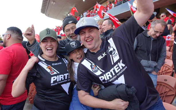 Legions of Tonga fans believe team can go all the way | RNZ