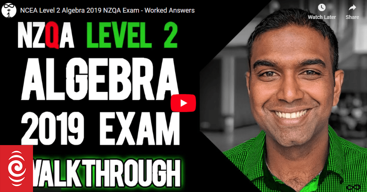 Maths video tutorials a hit with NCEA students | RNZ