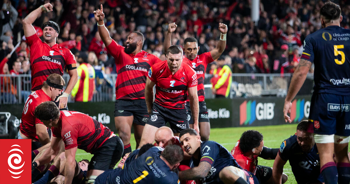 Super Rugby Pacific: Crusaders overcome Highlanders in Christchurch ...