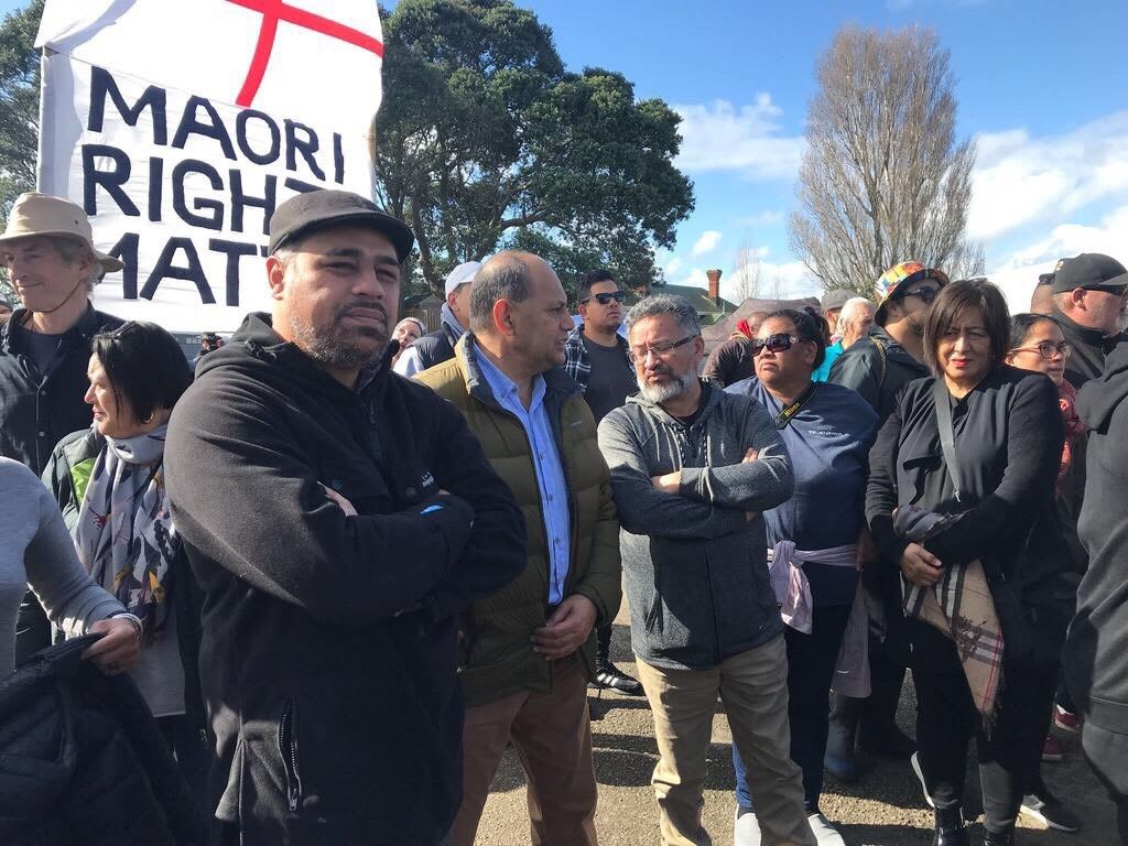 Ihumātao: Government ministers welcomed to protest site with powerful ...
