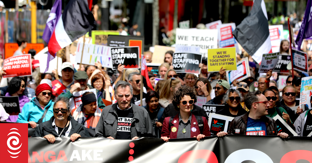 Nurses, teachers, doctors and others take part in nationwide mega ...