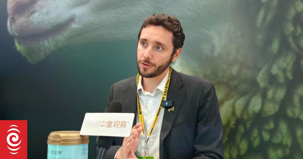 A New Zealand sheep milk company scores a big win in China | RNZ News