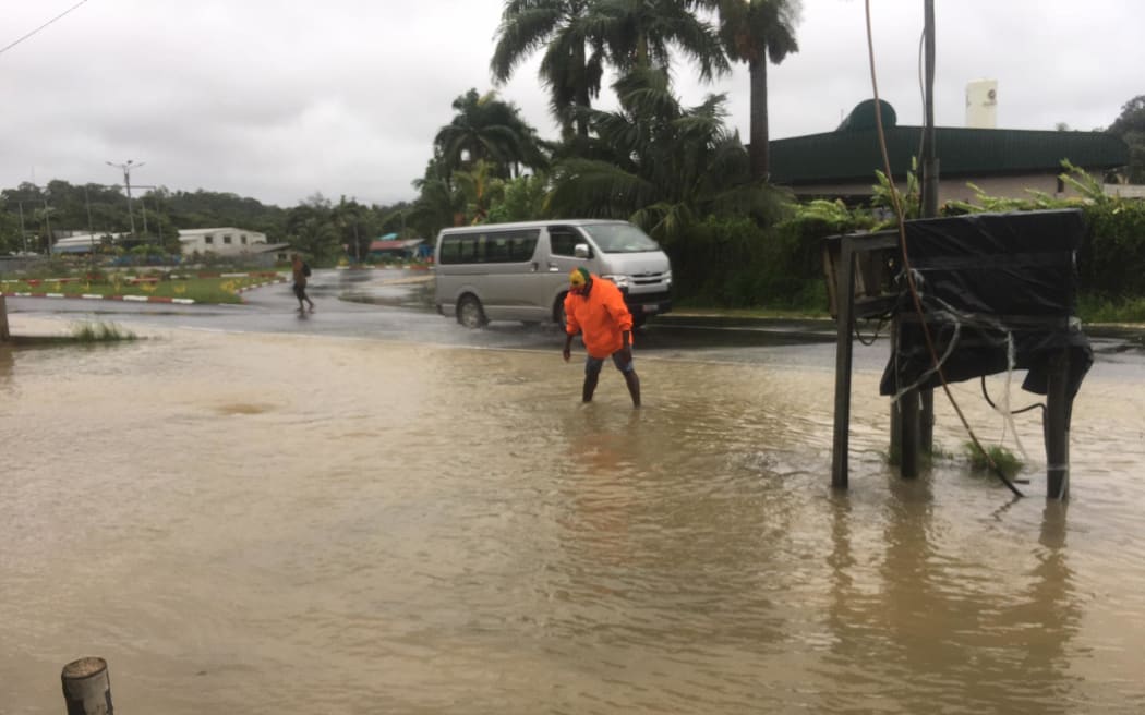 Flooding, power cuts in Vanuatu capital as Cyclone Irene hits | RNZ News