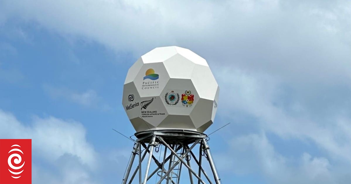 New weather radar to 'save people's lives' in Tonga | RNZ News