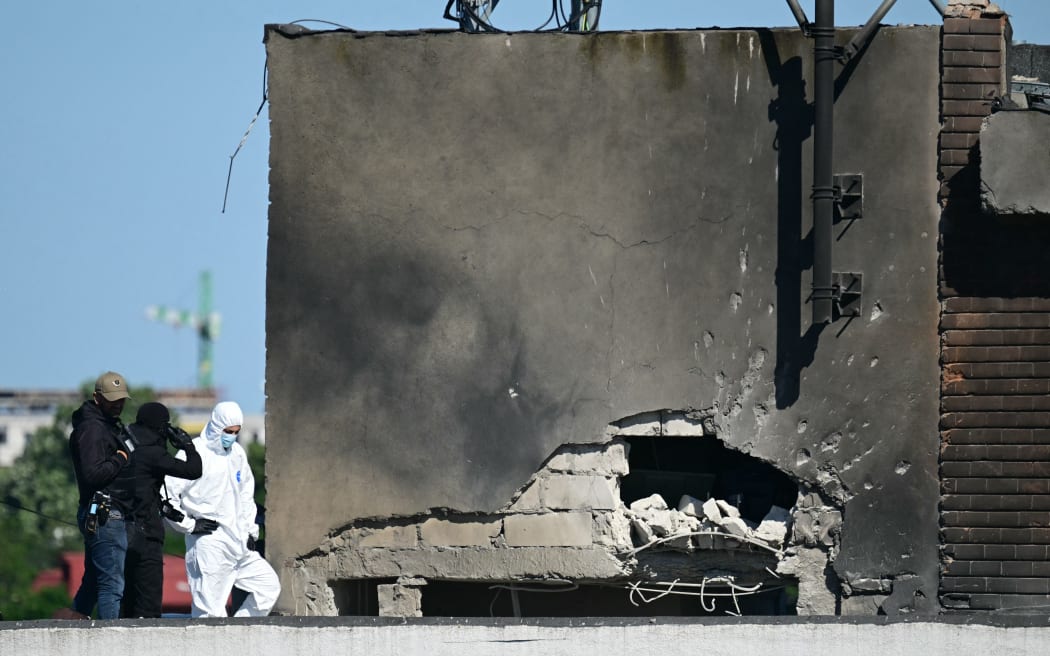 Russian drone hits Romania apartment block, drawing NATO, EU outrage ...