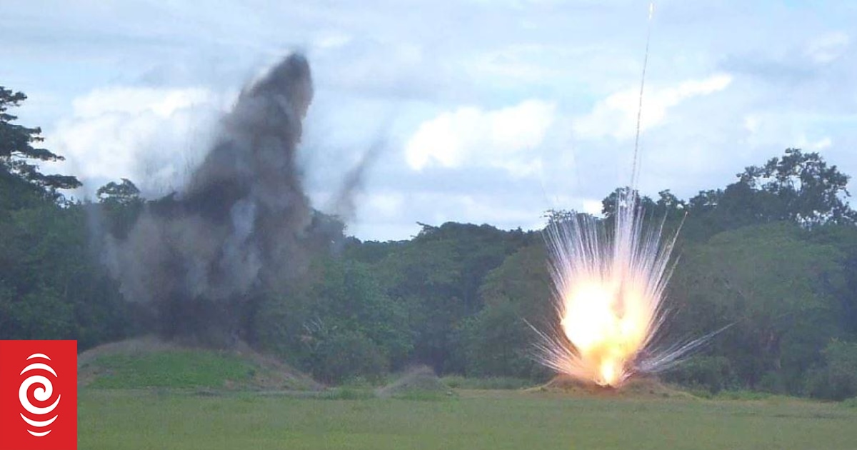 US boost to clear Solomon Islands of old bombs before Games | RNZ News