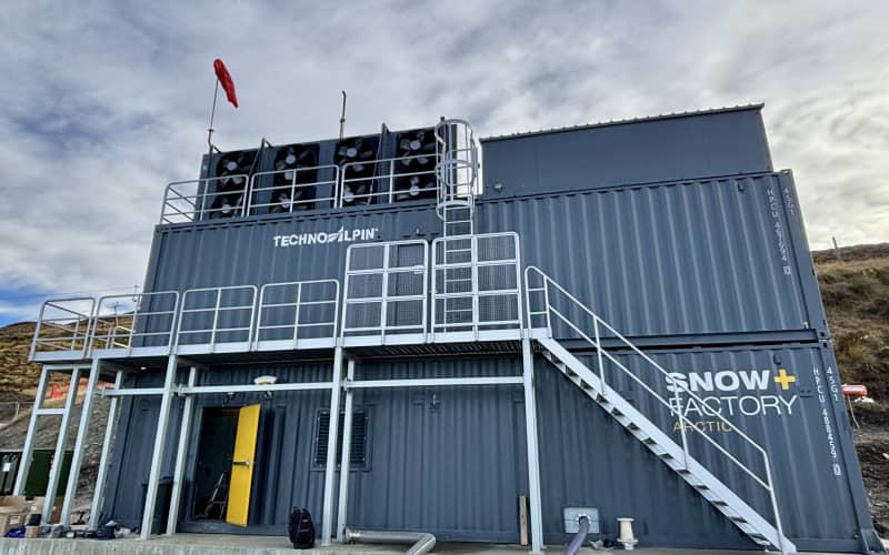 Coronet Peak opens $2 million 'snow factory' | RNZ