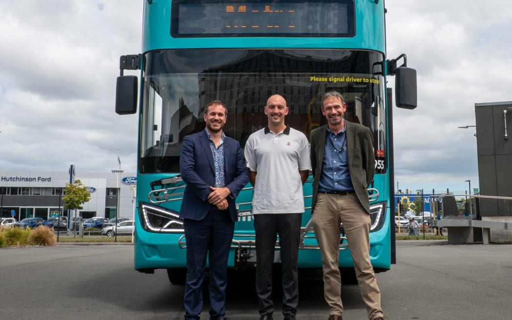 Country's lightest electric double-decker bus to hit Christchurch's ...