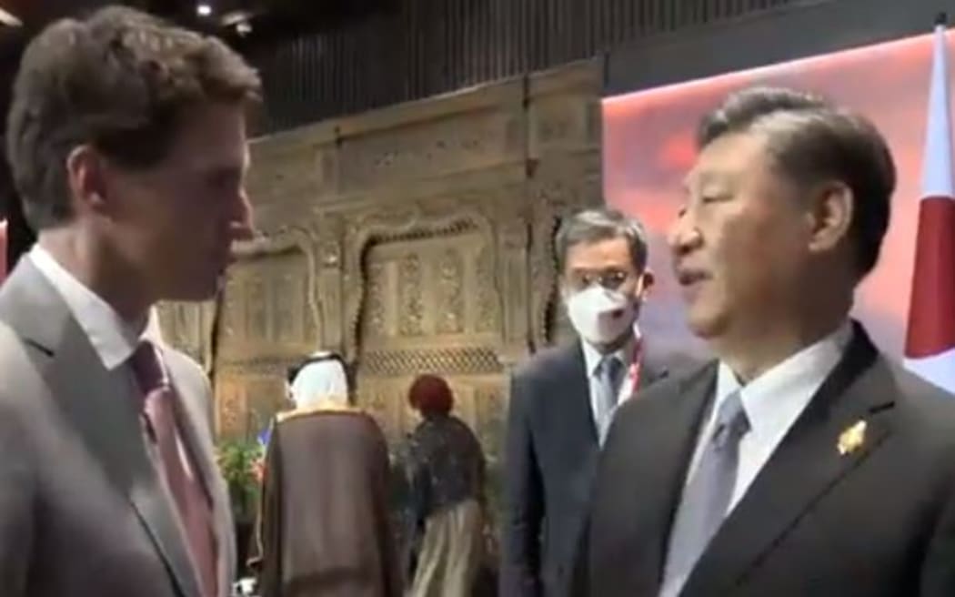 China's Xi confronts Canada's Trudeau at G20 over media leaks | RNZ News
