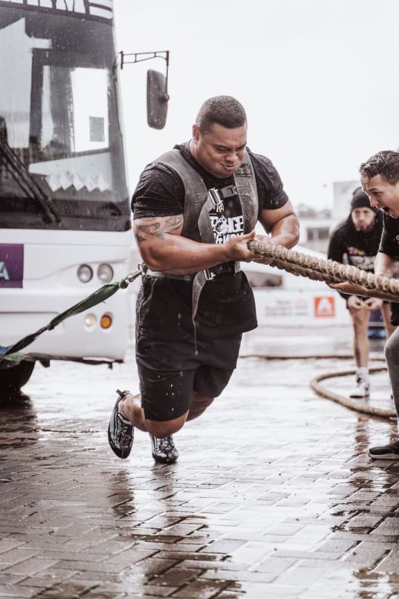 Pasifika, Māori strongman competition draws crowds | RNZ News