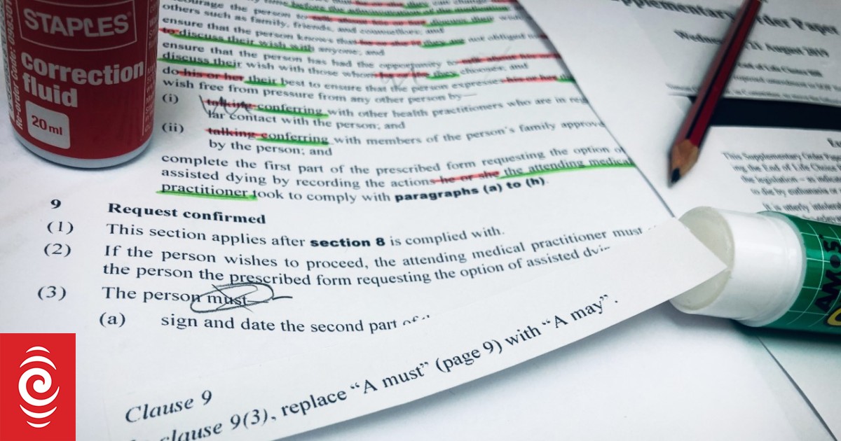 Decoding the names of bills | RNZ