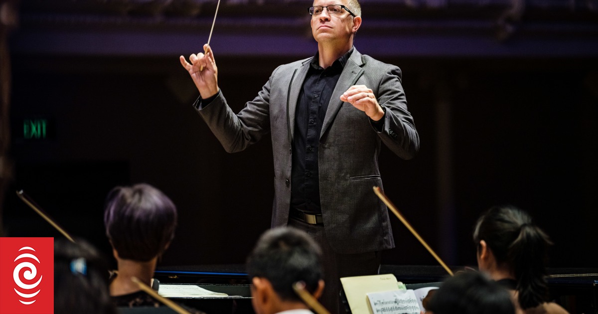 Conducting live film orchestras with David Kay | RNZ
