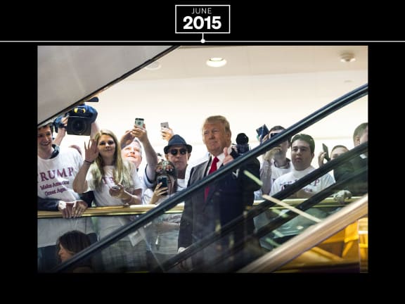 A timeline of Donald Trump's US presidency | RNZ News