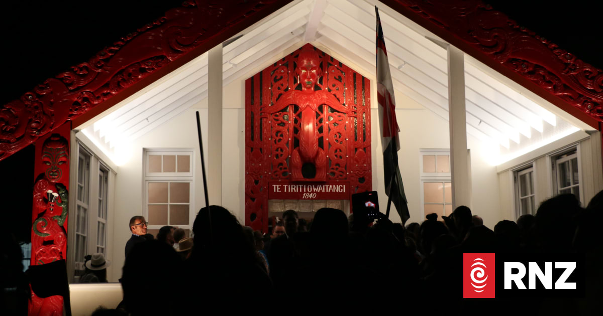 Iconic Te Tii Marae wharenui reopens as phase one of restoration ...