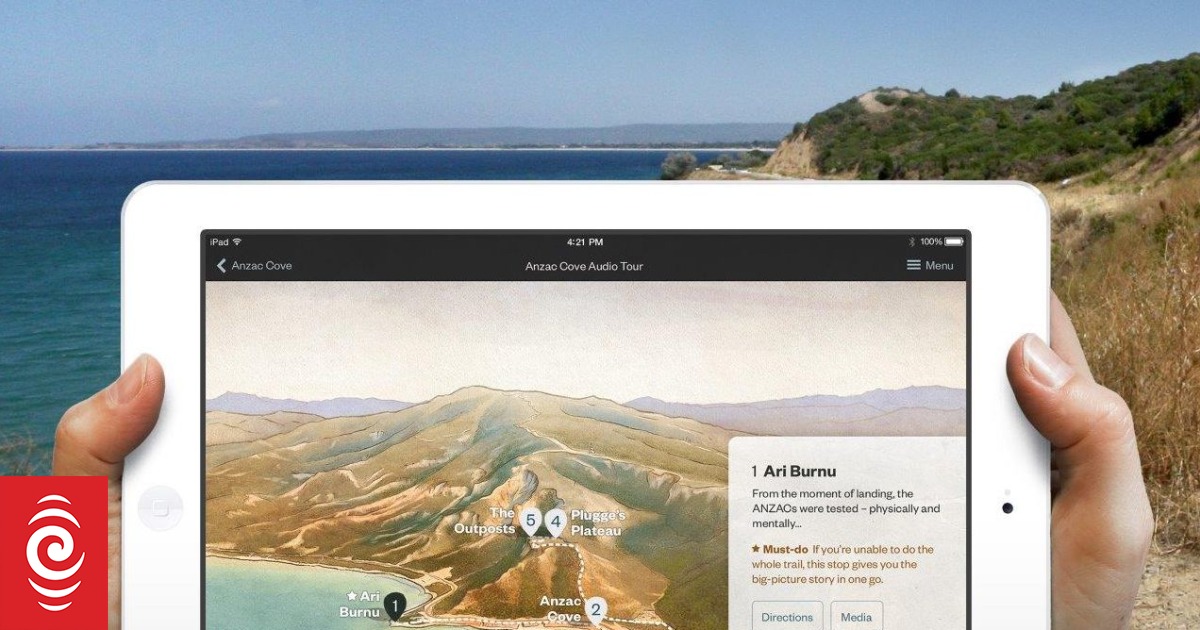 'Spine-tingling' app for Gallipoli pilgrims | RNZ News