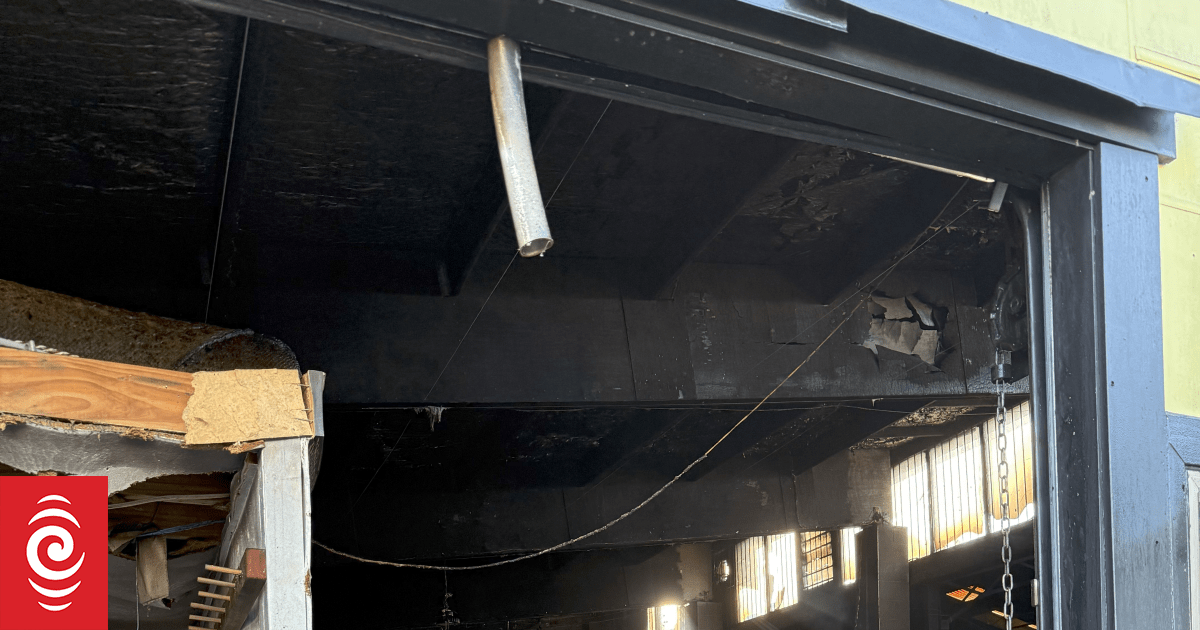 Auckland hospice distribution centre fire treated as suspicious | RNZ News