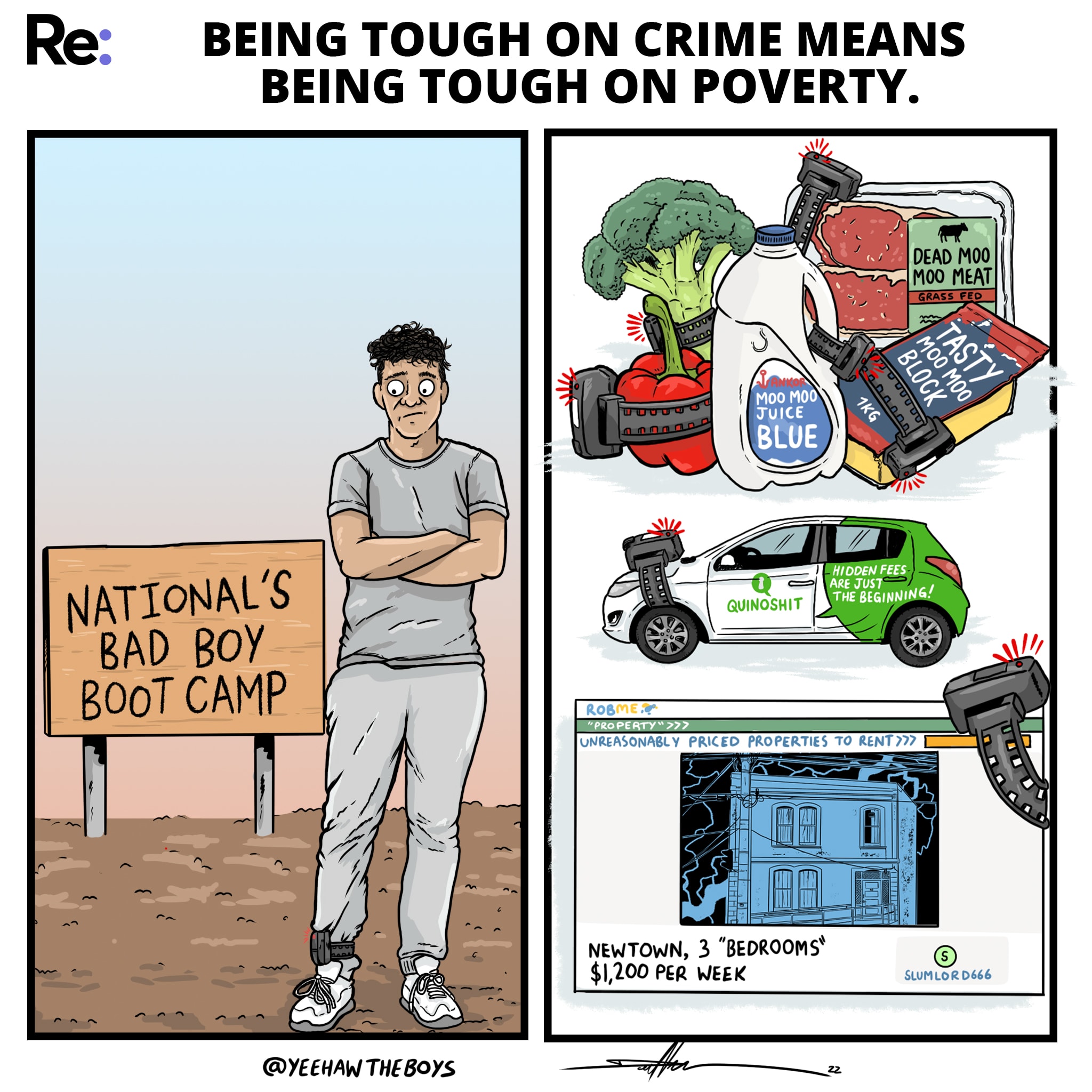 Daniel Vernon's YeeHawTheBoys comics | A Gallery from Saturday Morning ...