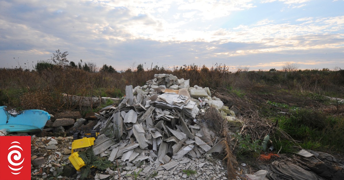Asbestos dump draws $67,000 fine | RNZ News