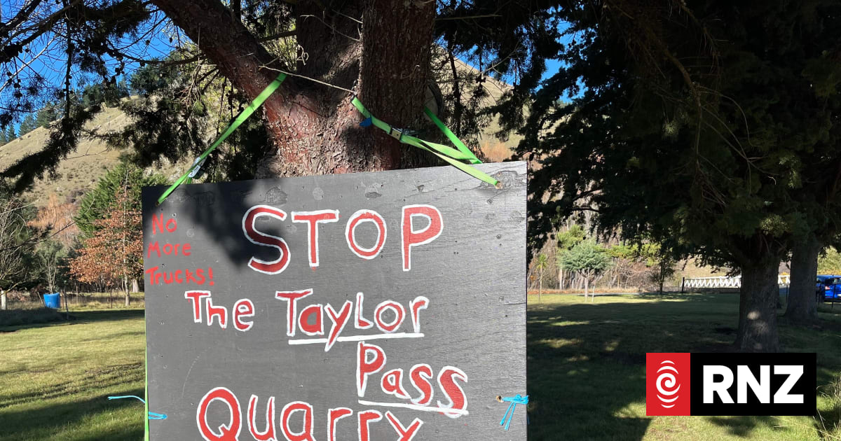 Blenheim quarry proposal sparks community backlash - but few got to ...